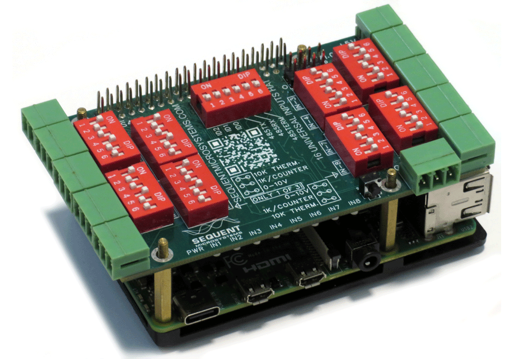 Home, Industrial & Building Automation I/O HATS for Raspberry Pi