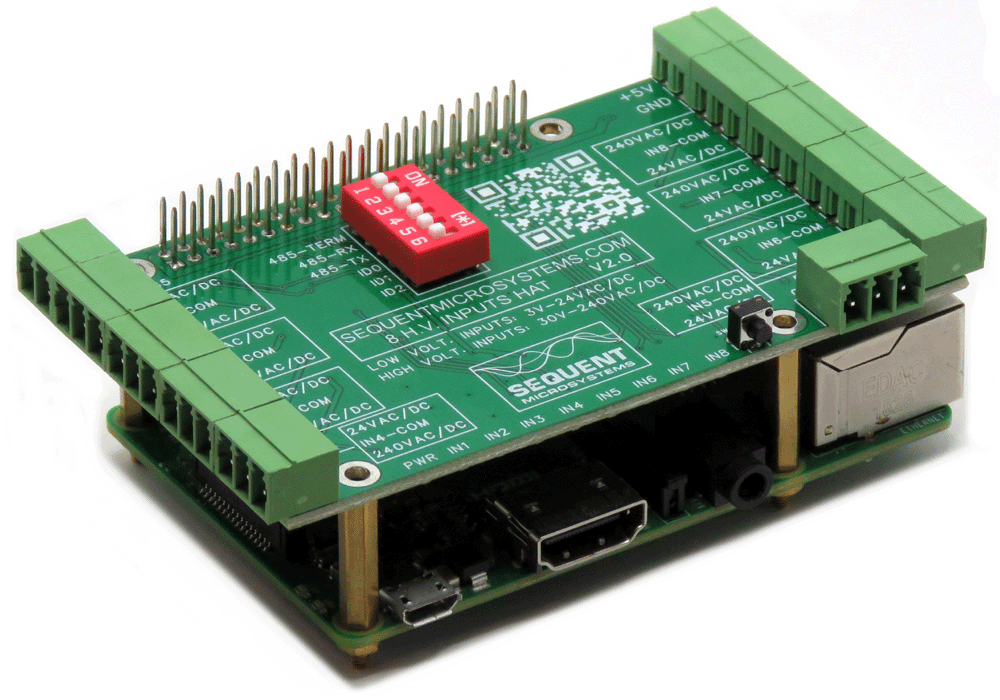 Home, Industrial & Building Automation I/O HATS for Raspberry Pi